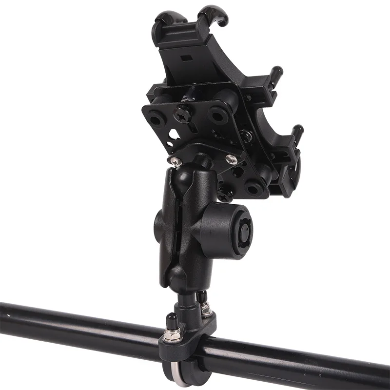 Universal Motorcycle Mobile Phone Holder Shock Absorber Bike Handlebars ...