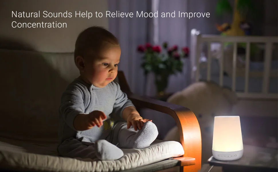 Soothing Sleeping Music Baby Sound Machine Wifi Tuya Portable Smart ...