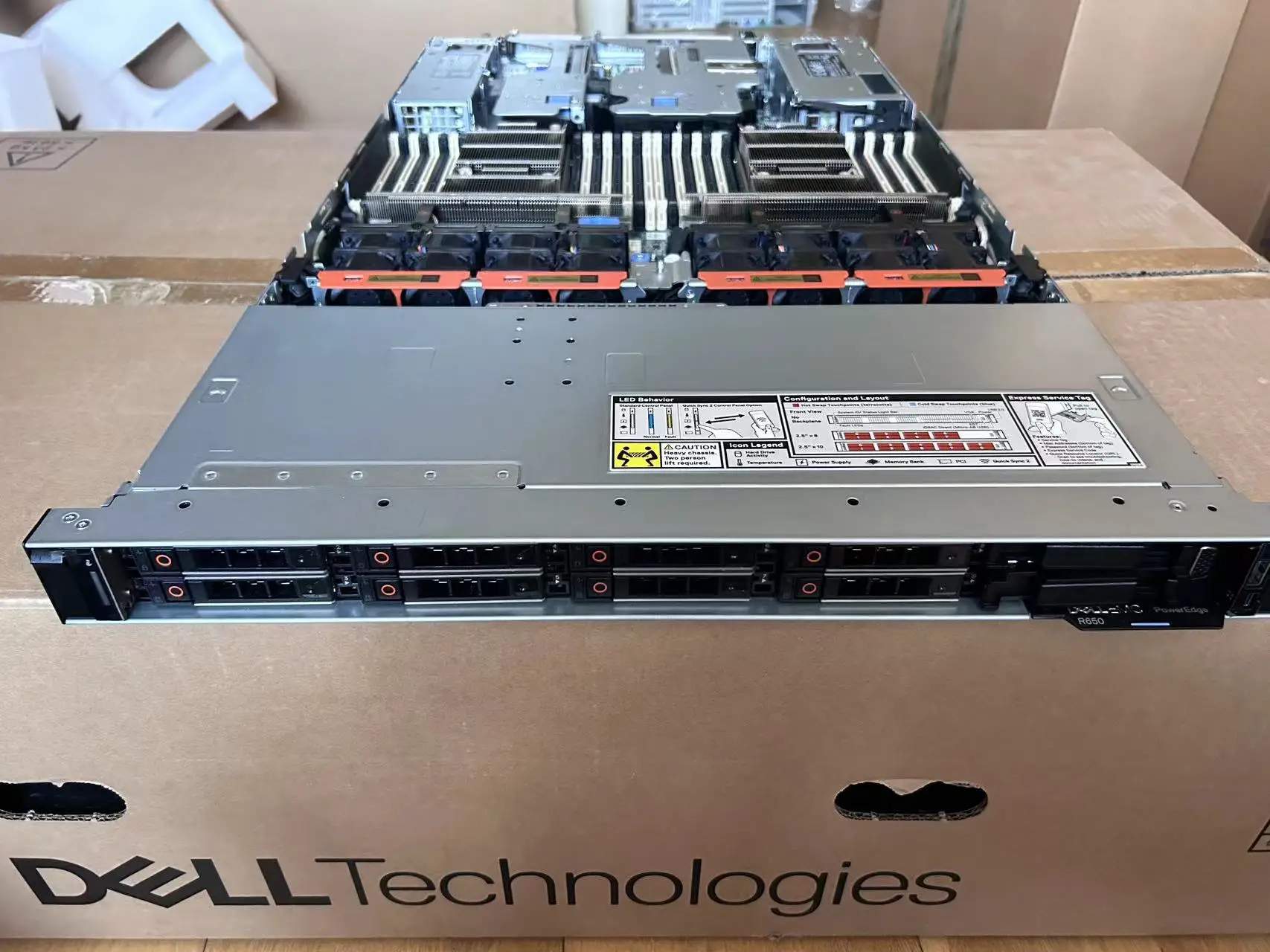 Dells Poweredge R650 2 X 28 Core 2.0ghz Gold 6330 256gb 6 X 1.92tb Ssd ...