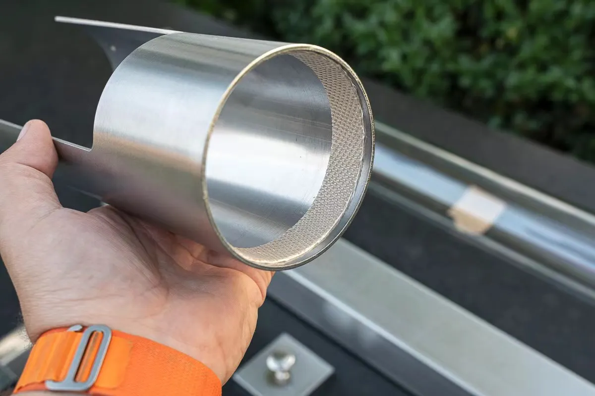 Stainless Steel Patio Pellet Heater Rocket Heater Fire Tube Fire Pipe ...