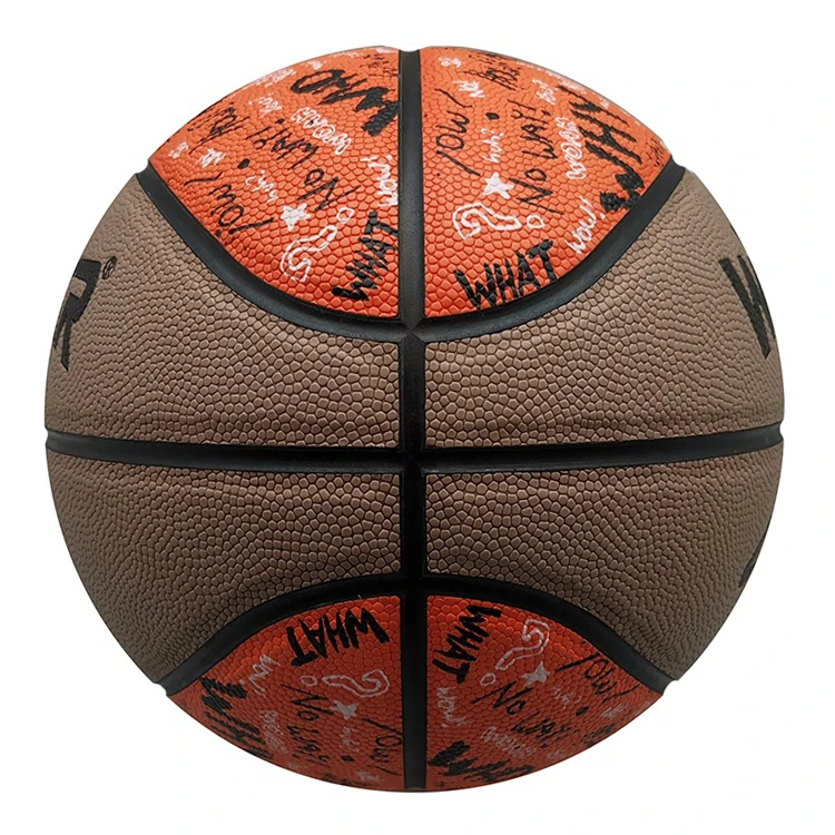 Official Size 7 Basketball Laminated Basketball with Logo Basketball ...
