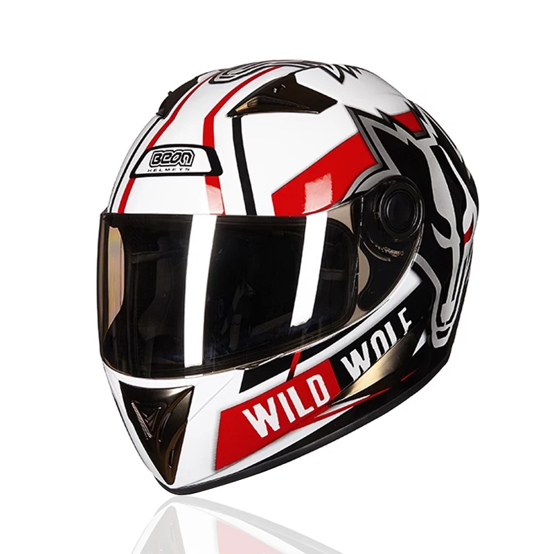 Do Black Helmets Get Hotter? B502 Motorbike Racing Helmet