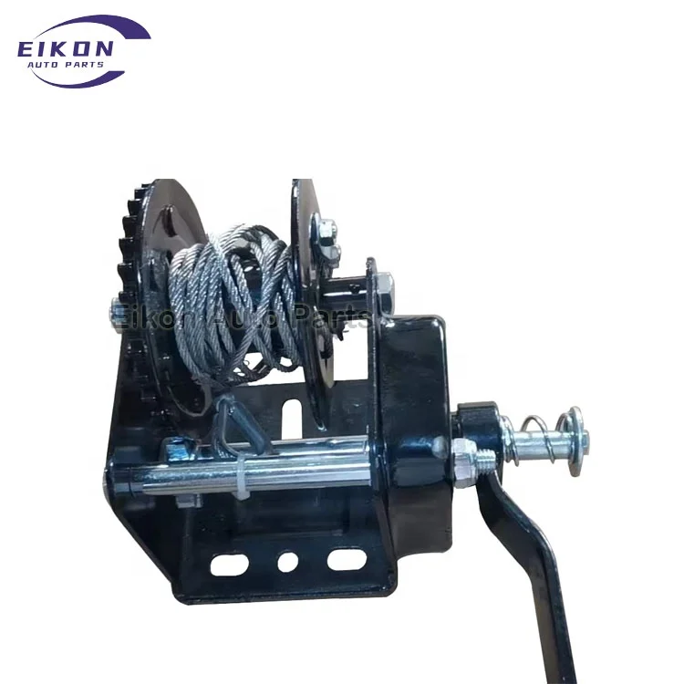 Manual Hand Winch Or Brake Winch With Cable And Hook For Lifting And ...