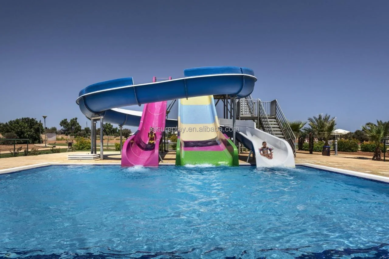 Leisureplay Water Slides Durable Fiberglass Solutions
