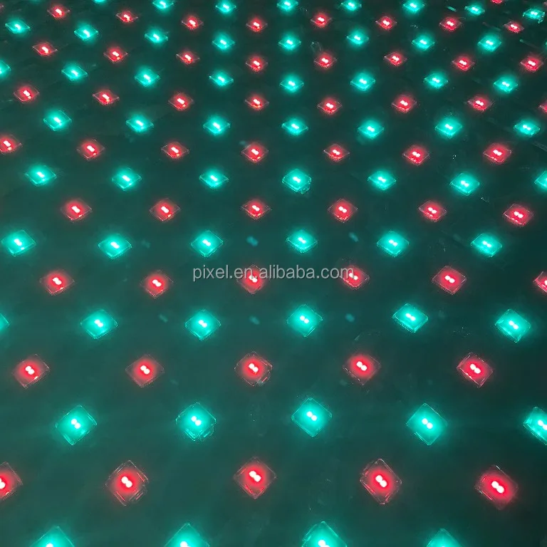 Building Facade Lighting - P100 LED Curtain Soft 3D Mesh