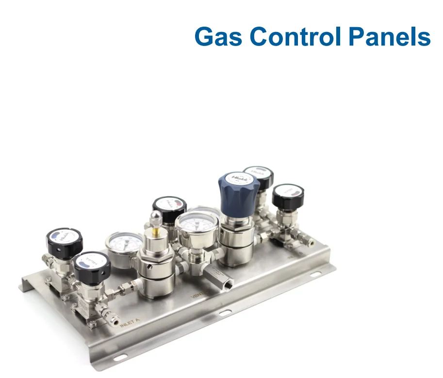 Swagelok Type High Pressure Gas Control Panels - Precision