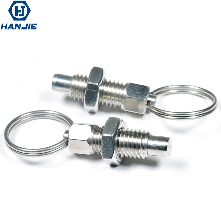 M6 M8 M10 M12 Ss Stainless Steel Zinc Plated Aluminum Pull Ring Lock ...