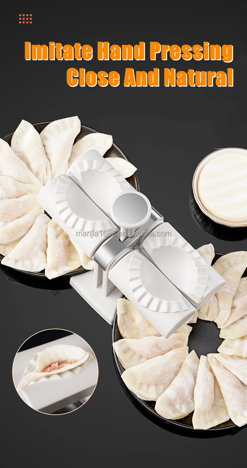 Manjia Double Head Dumpling Maker - Efficient & Sustainable