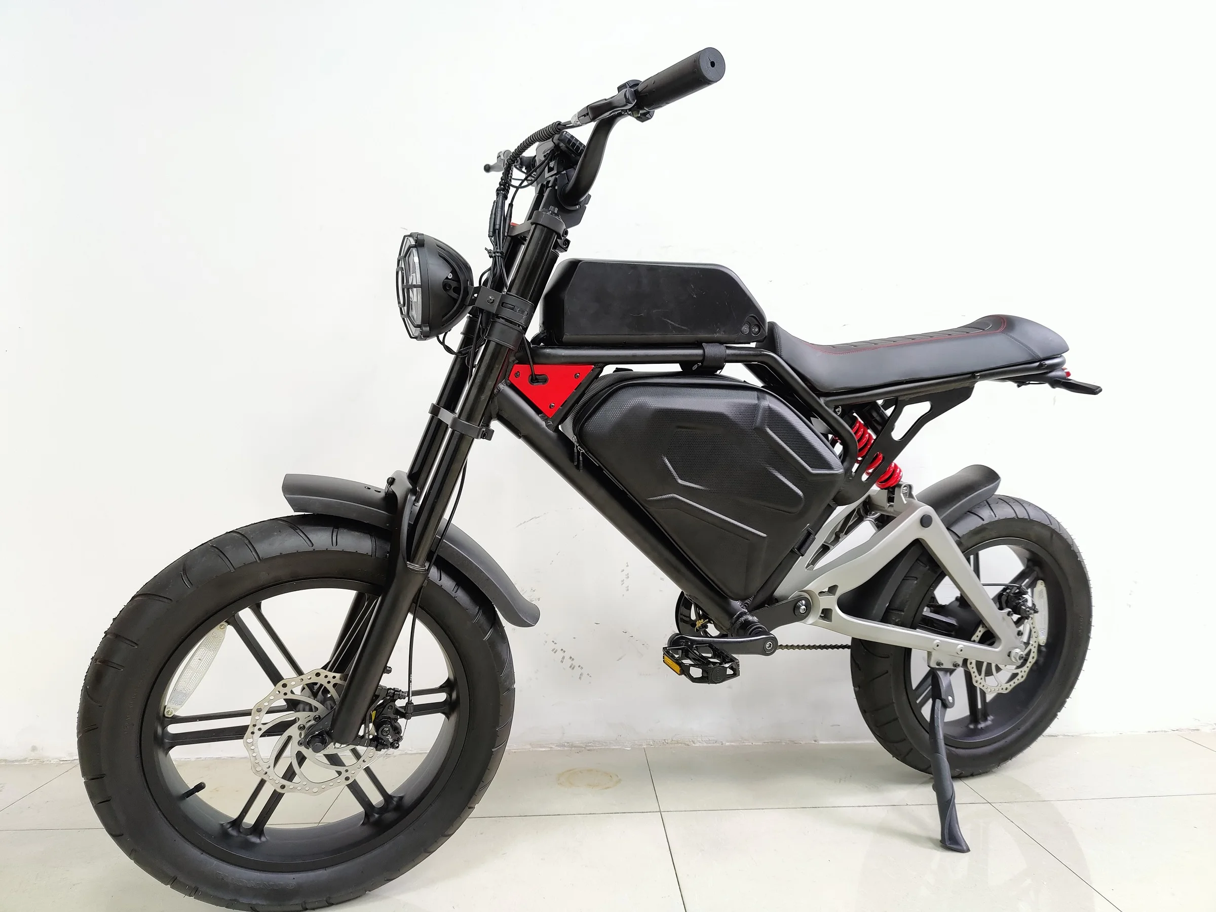 Smlro F4 Vintage Style Fat Tire 48v Nfc Lock Electric Bike 500w Ebike ...