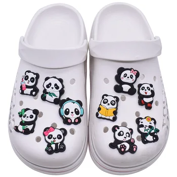 Wholesale Chinese National Treasure Panda Cartoon Croc Charms Garden ...