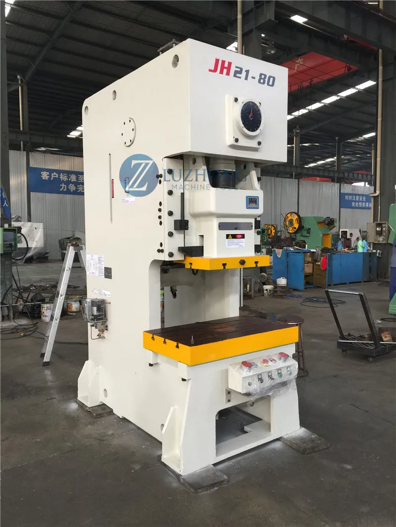 Aluminium Pneumatic Hole Punch Jh21-80 Single Pneumatic Punch Press ...
