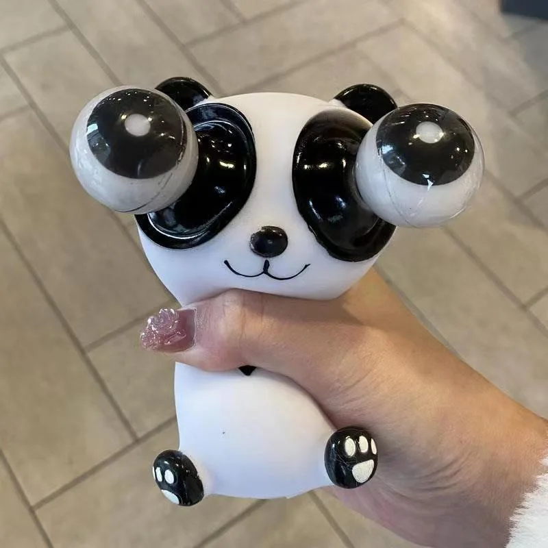 Creative New Arrival Animal Popping Eyes Toy Cute Panda Pop Eye Stress ...