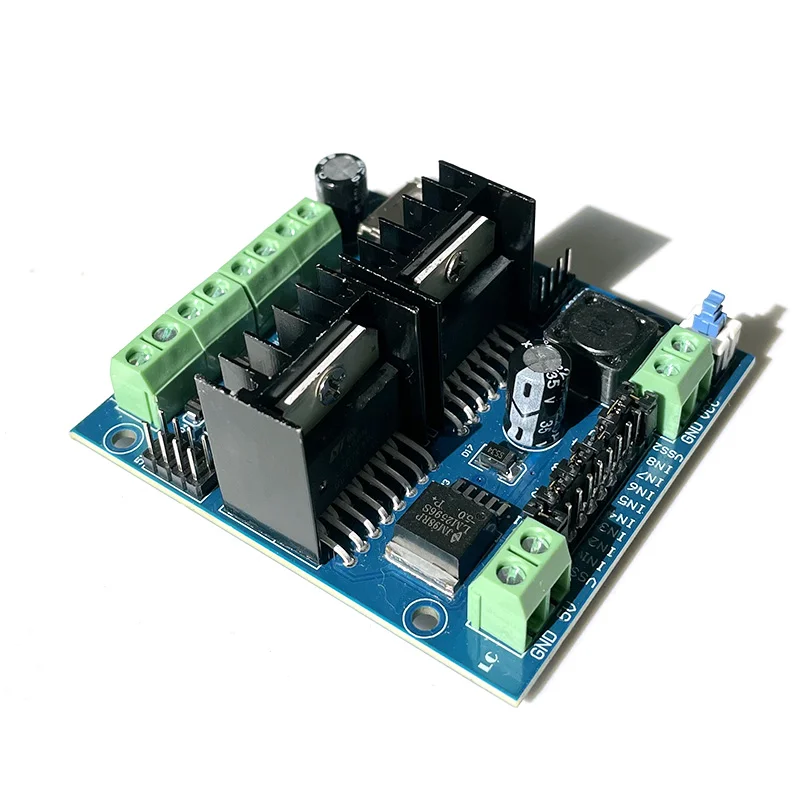 L298n Motor Drive Module Four-way Motor Drive Intelligent Car Drive ...