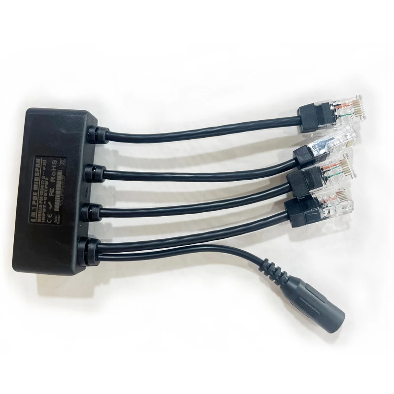 100mbps Passive Poe Injector Splitter 12v 120w - Buy Dc Power Over ...