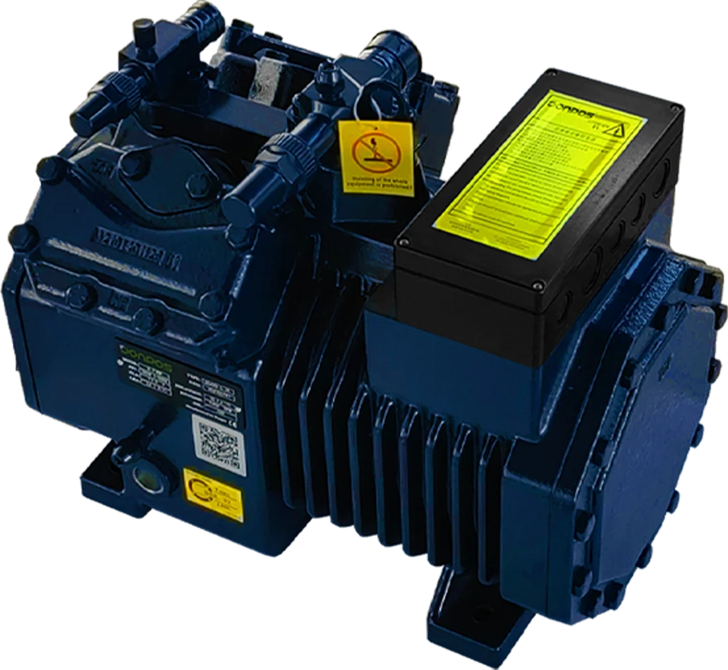 Donpos New Semi-hermetic Blast Freezer Refrigeration Heat Exchange ...