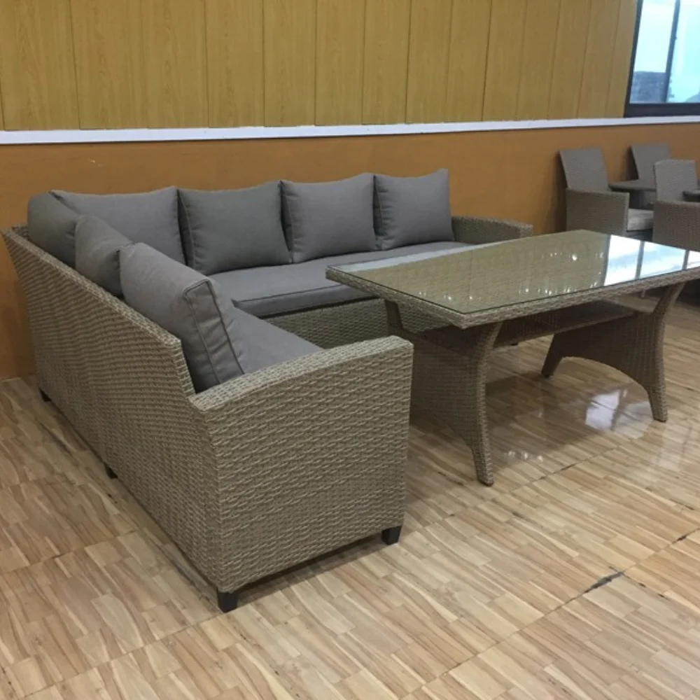 Luxury 7 Seater Sofa Julemind Set Sofa Wicker Corner Design Living Room ...