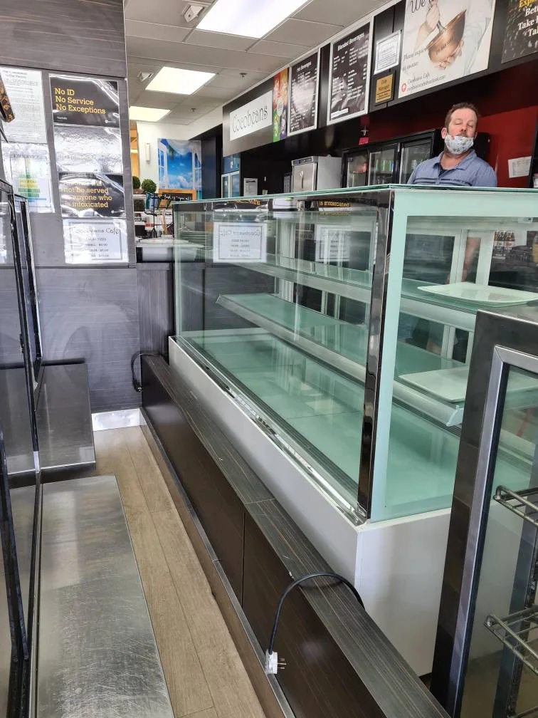 1.7m High Vitrine Refrigerator for Pastry Shop - Japanese Style