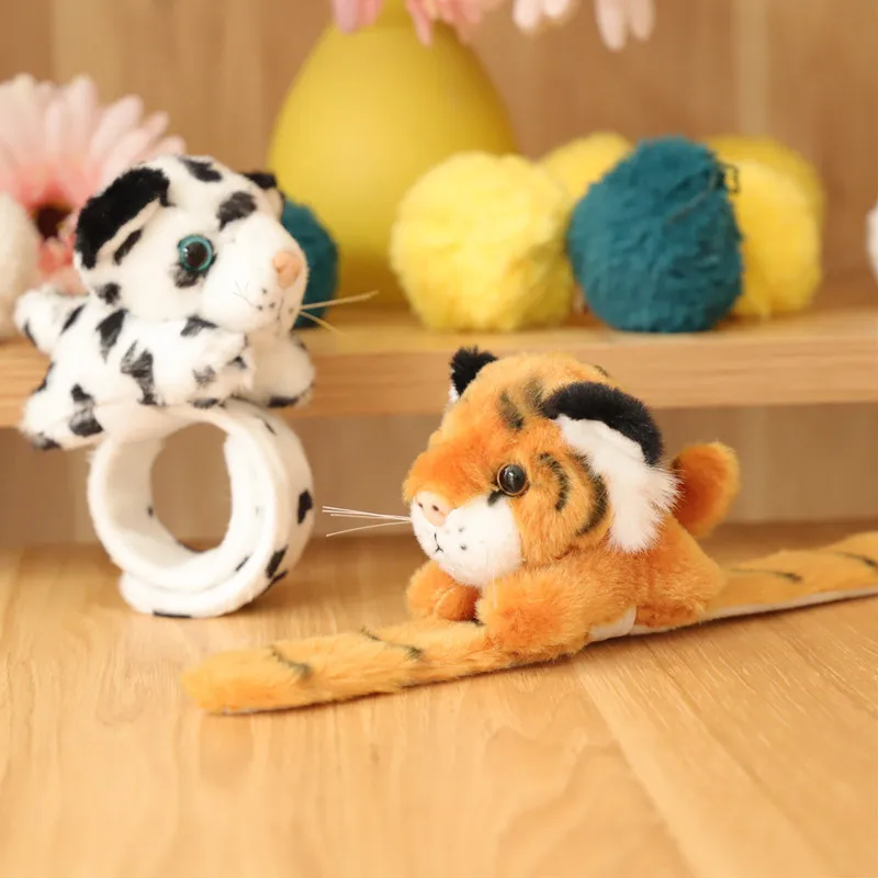 Cute Plush Slap Bracelet Stuffed Animals for Kids & Adults