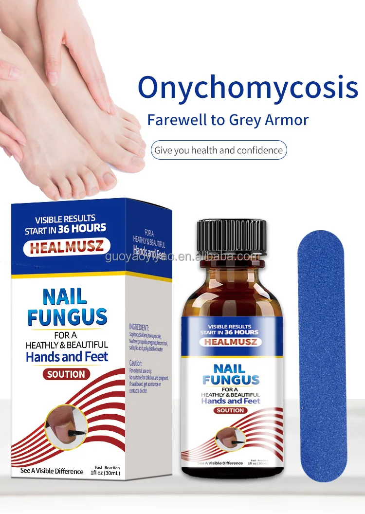 Healmusz Nail Repair Liquid Onychomycosis Repair Antibacterial ...