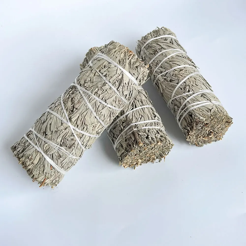 Organic 4 Inch Blue Sage Smudge Sticks - Purifying Wands