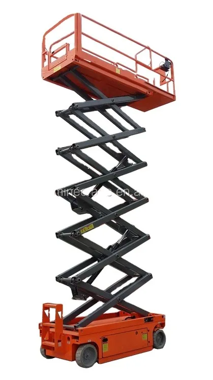 Lifting Height 6m 8m 12m 14m 16m Mobile Electric Hydraulic Scissor ...
