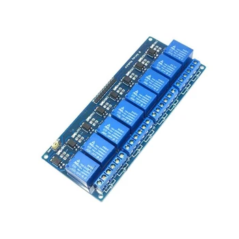 8 Channel Relay Plc Control Panel Relay 5v Module For Arduin With Opto ...