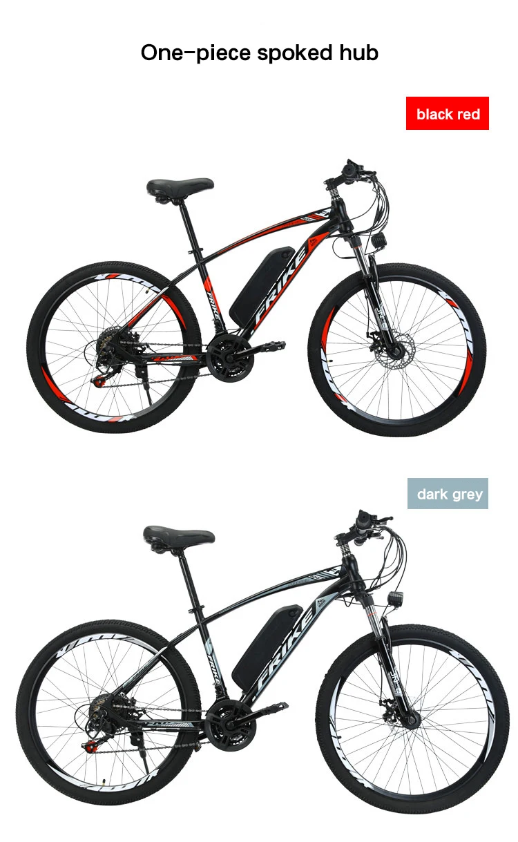 FRIKE Electric Bike - 1000w Power, 26inch Frame, 21 Speed