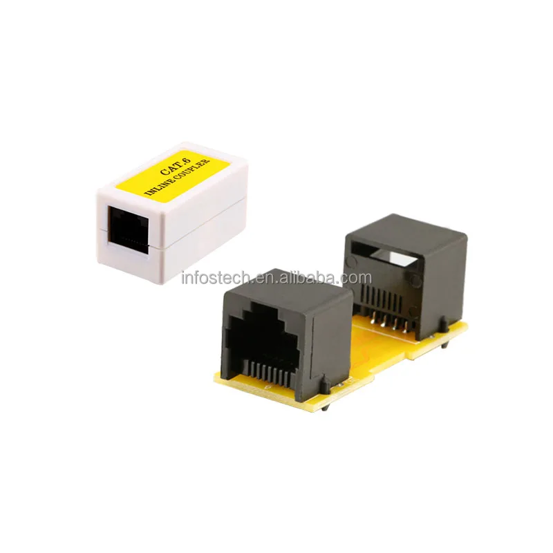 Renbao Rj45 Coupler Female To Female Ethernet Networking Utp Unshielded ...