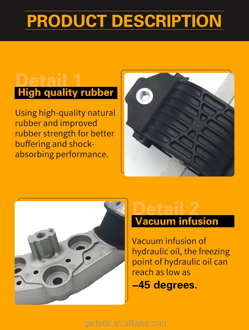 Car Engine Transmission Mount OE 22316796617 Transmission Cushion ...