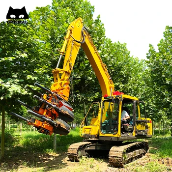 Hydraulic Tree Mover Reasonable Price For Tree Spade Tree Transplanter ...