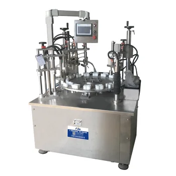 Full Automatic Rotary Perfume Parfum Filling And Capping Machine ...