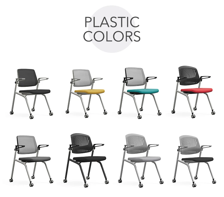 Modern Design Office Meeting Table Chair Conference Visitor Backrest ...