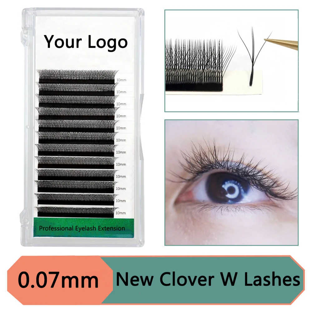 New Style W Shape 3d Ww Lash Extension Individual Eyelash New 5d W ...