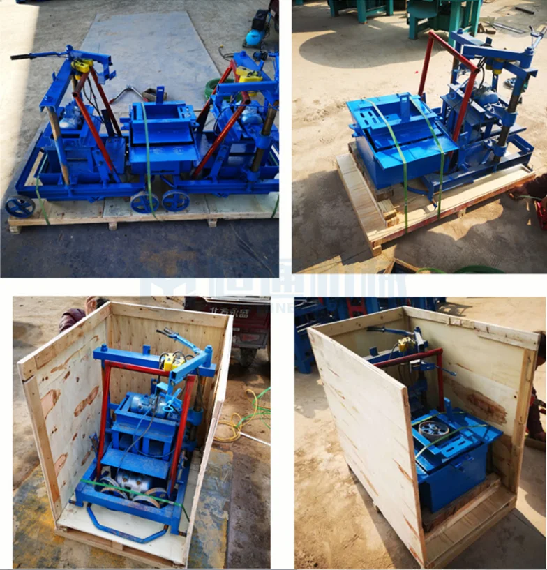 Small Cement Block Making Clay Brick Press Burning Making Machine - Buy ...