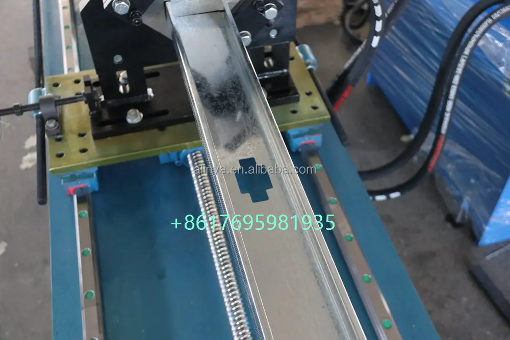 Cu Steel Stud Track Furring Forming Steel Studs Cutting Machine ...