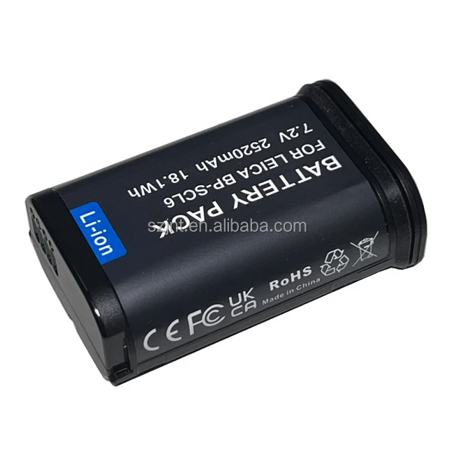 BP-SCL6 Digital Camera Battery for Leica Q2 Q3 - 2520mah