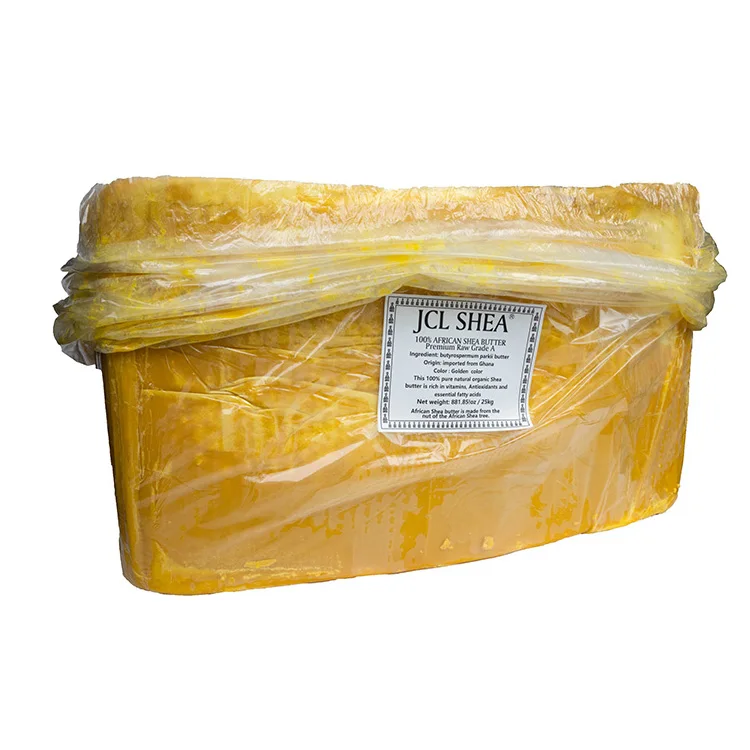 High Quality African Treasure Shea Butter Golden Color 25kg Bulk Shea ...