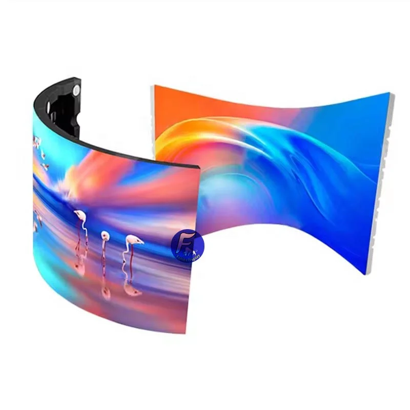 Interactive LED Time Tunnel - Flexible HD Display Technology