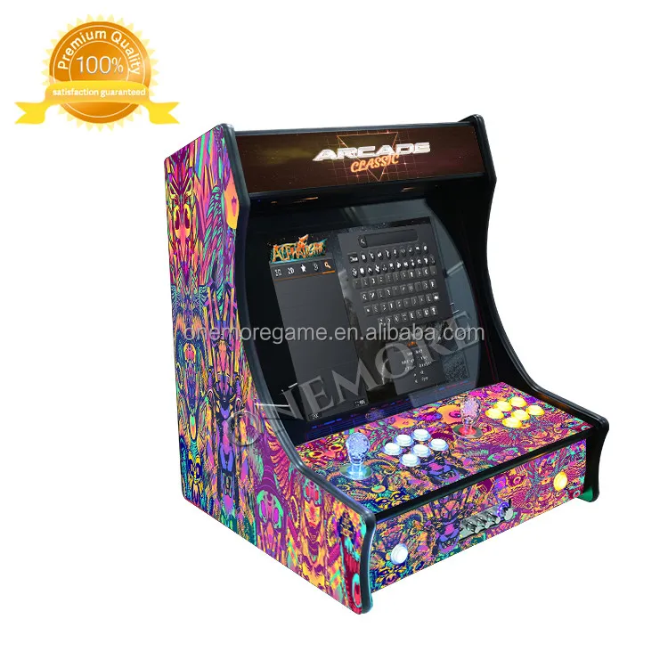 Retro 2 Player Arcade Tabletop Bartop - 21.5 Inch LCD