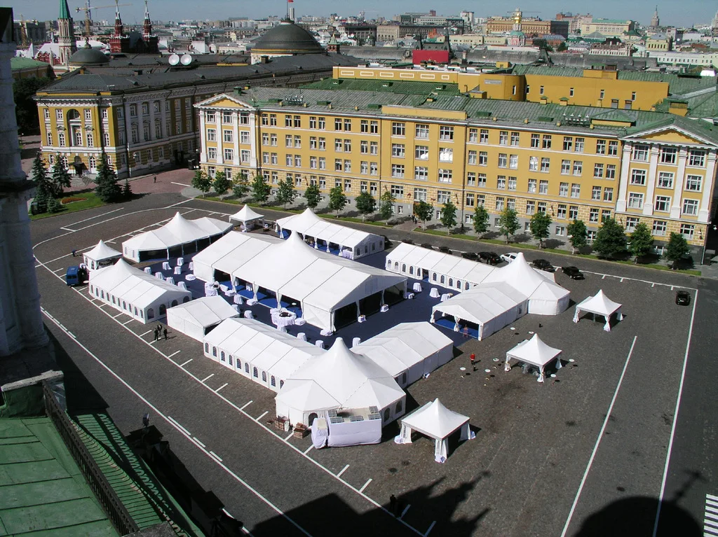 20x50m Church Tents - Durable Outdoor PVC Gazebo Marquee
