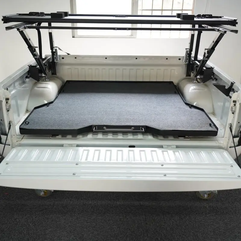 4x4 Accessories - Universal Pickup Truck Bed Sliding Tray