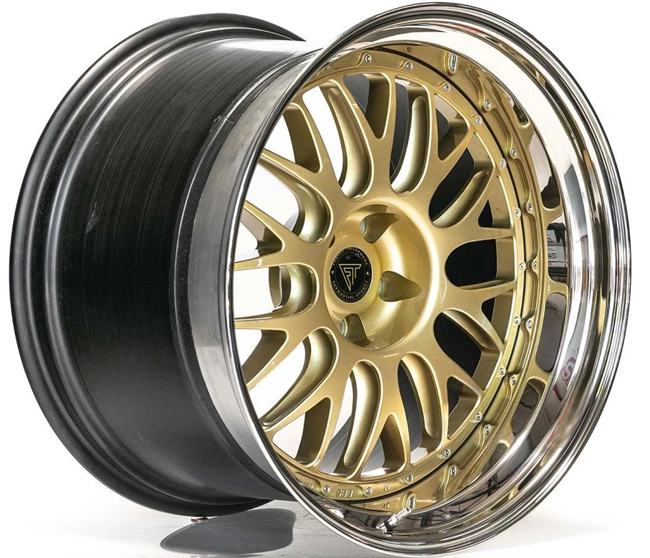 21 22 Inch Deep Dish Custom 3 Piece Forged Aluminum Alloy Wheel Rim ...