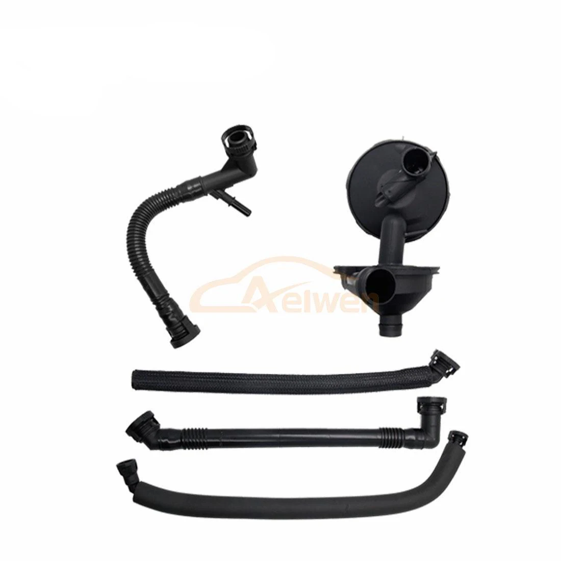 Aelwen PCV Vent Valve Crankcase Breather Hose Kit for BMW E46