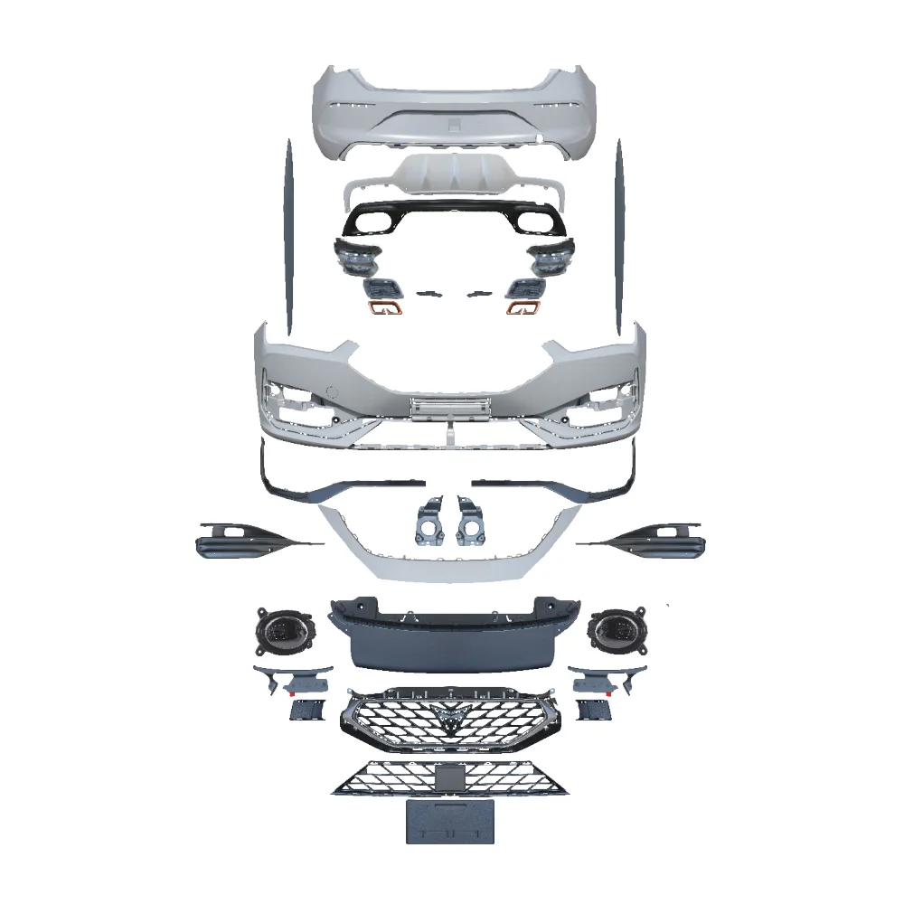 High Quality Modified Facelift Body Kit Bumper Part Set for Seat LEON ...