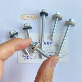 Bimetal Stainless Steel 316+scm 435 Sus Metal Compound Hex Head ...