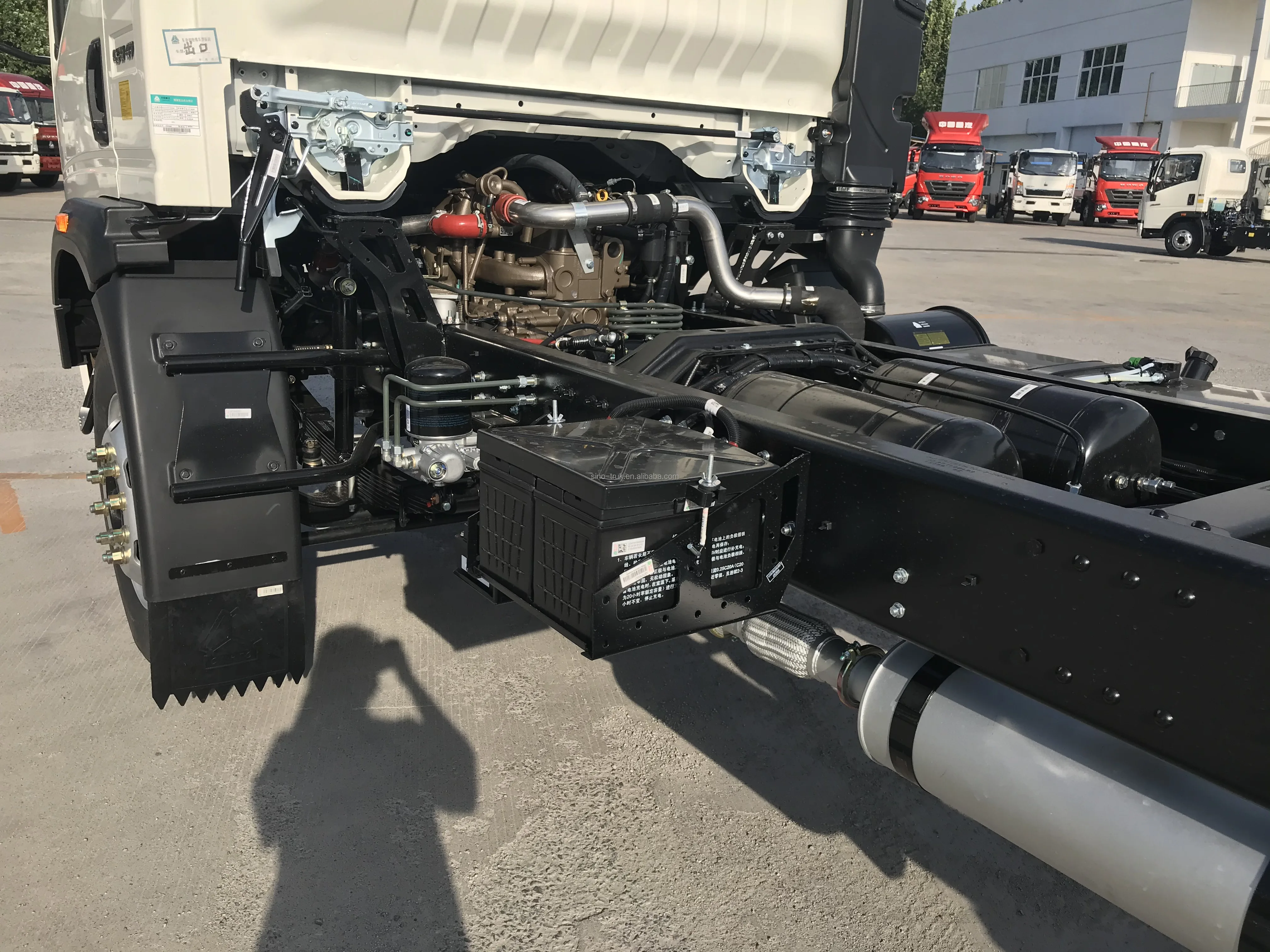 HOWO 4x4 4x2 Multifunction Light Truck Chassis - 1500-2000nm Torque