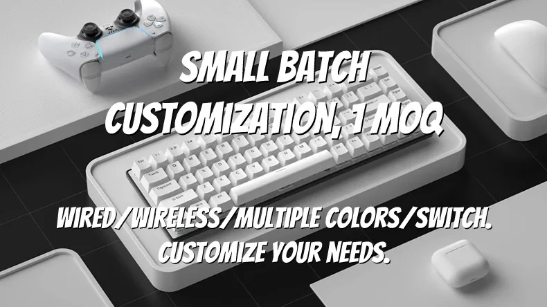 Small Batch Customization Keyboard Ergonomics Gamer Gaming Mechanical ...