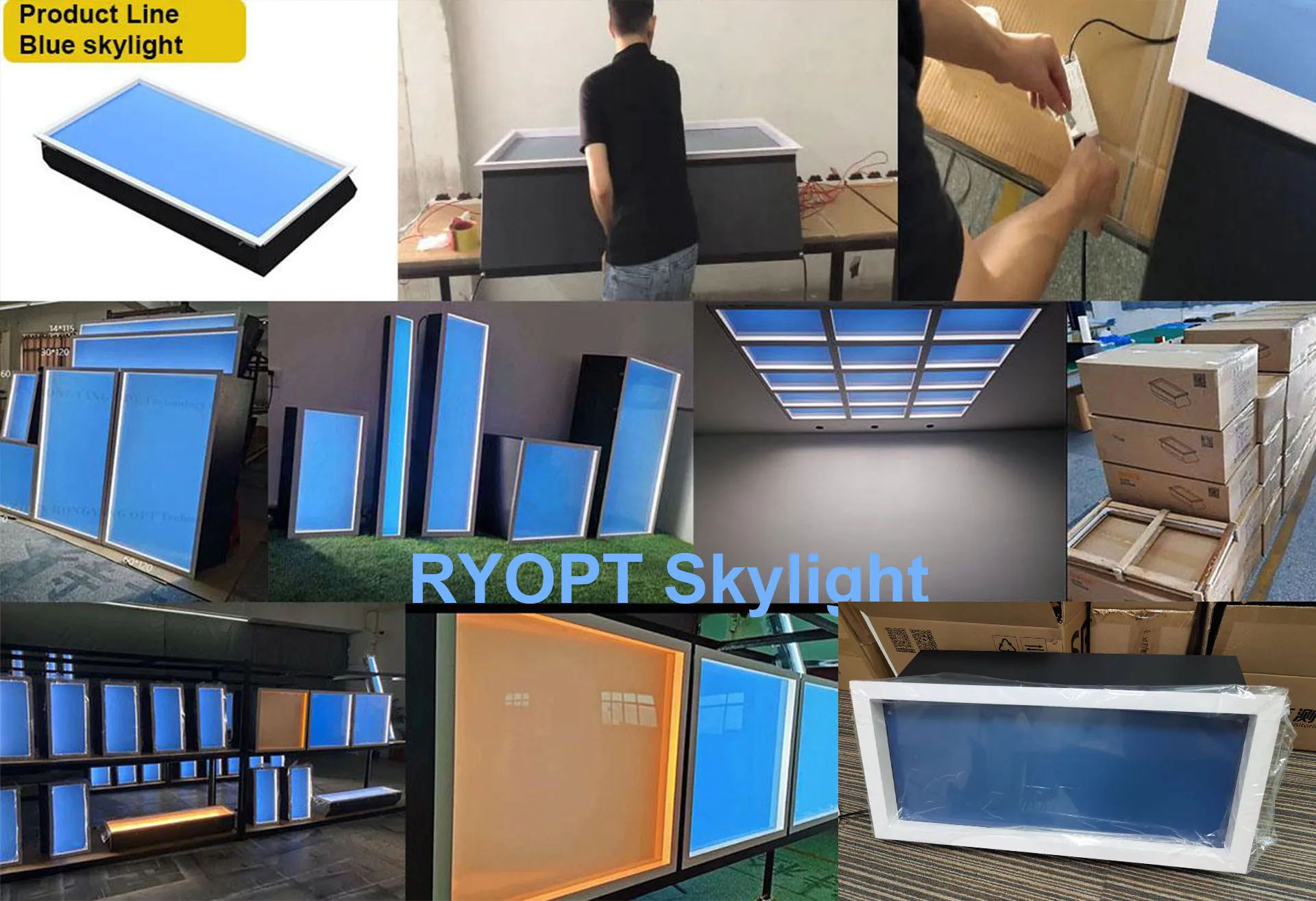 RYOPT Indoor Circadian Artificial Sunlight LED Sky Panel
