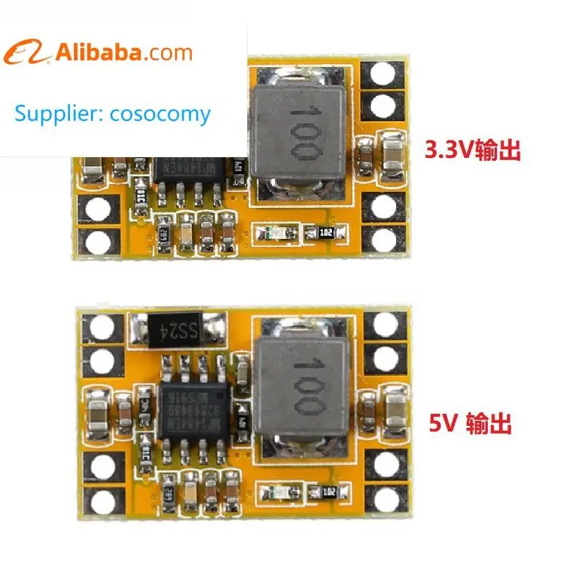 Dc-dc Step-down Regulated Power Supply Module 9v/12v/19v To 3.3v/5v 3a ...