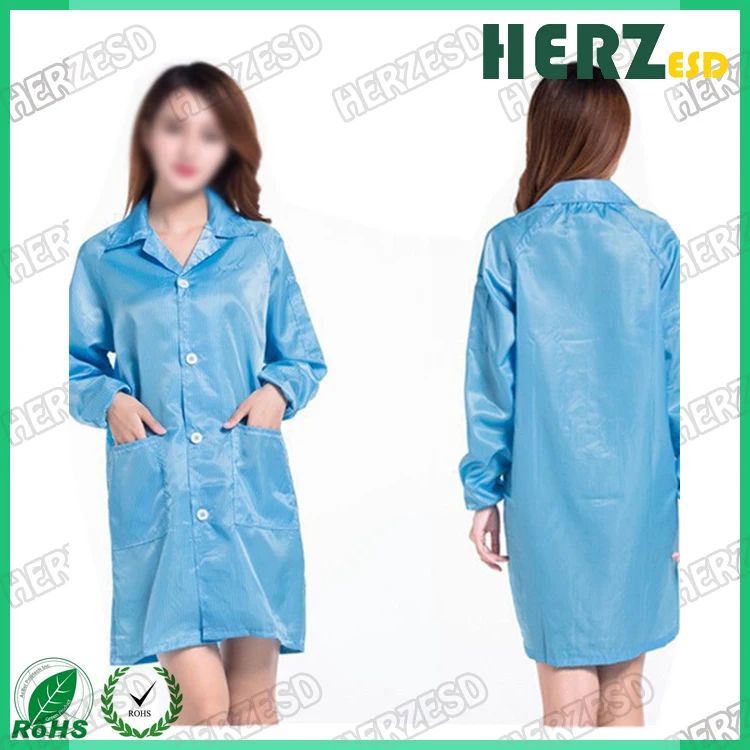ESD Smocks Anti-static Jacket Customized ESD Polyester Wear| Alibaba.com
